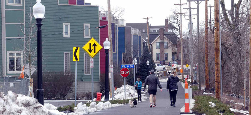 Winter Thaw Reveals Progress on Northern End of Towpath Trail ...
